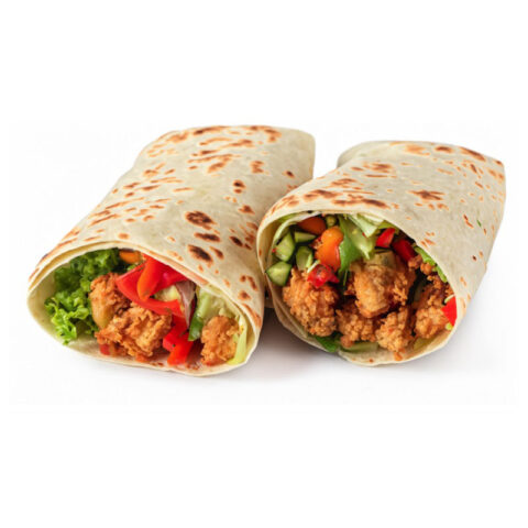 Southern Fried Chicken Wrap | PaPizza and Shakes, Bicester - Delivery ...